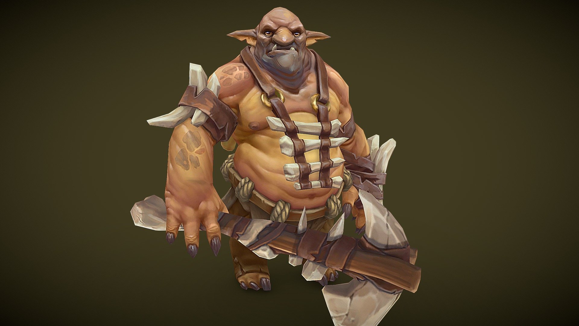 Ogre - 3D model by androniy_pa150 [b4030f5] - Sketchfab