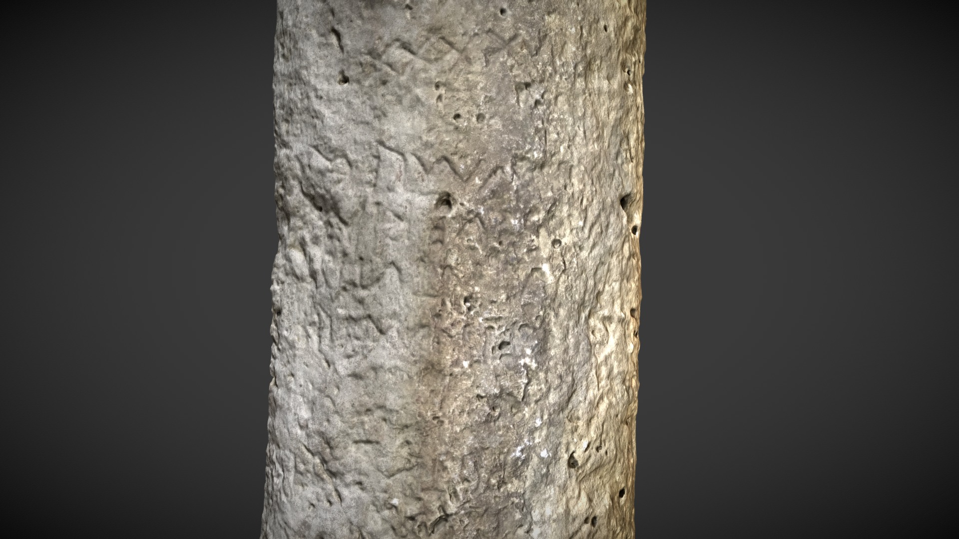 Roman milestone: detail - 3D model by Moshe Caine (@moshecaine ...
