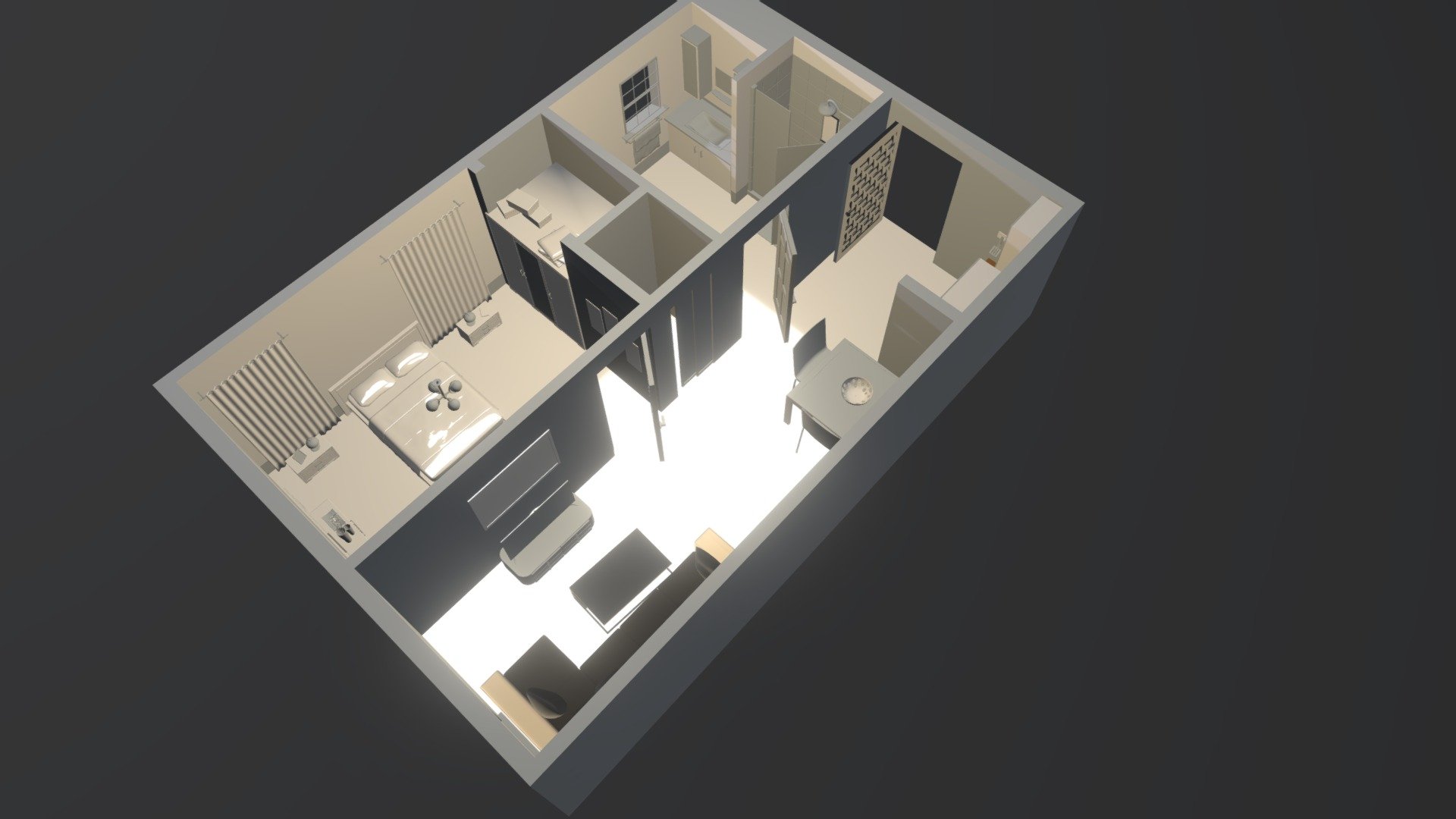 Interior - 3D model by emarmor [b405607] - Sketchfab
