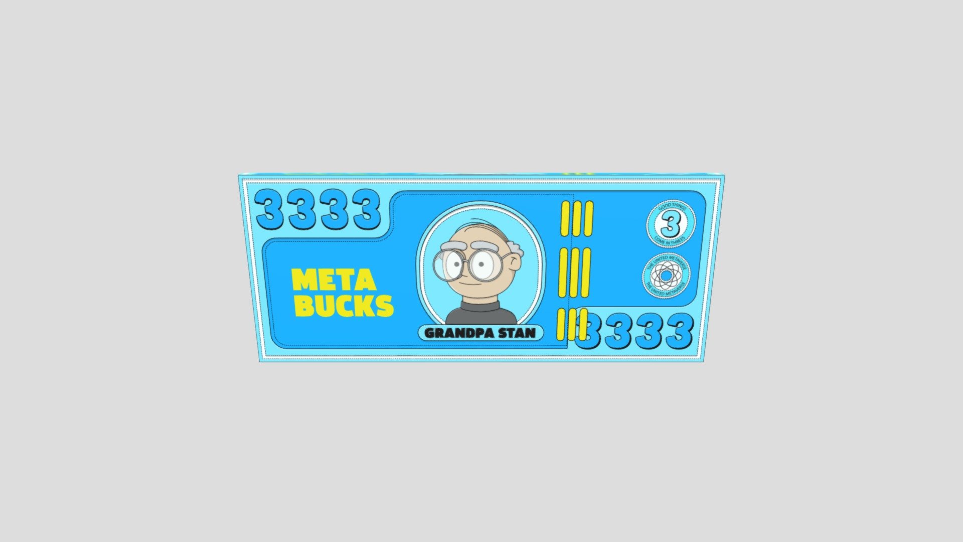 MetaBucks_AR_2 - 3D model by sellyklater [b40638d] - Sketchfab