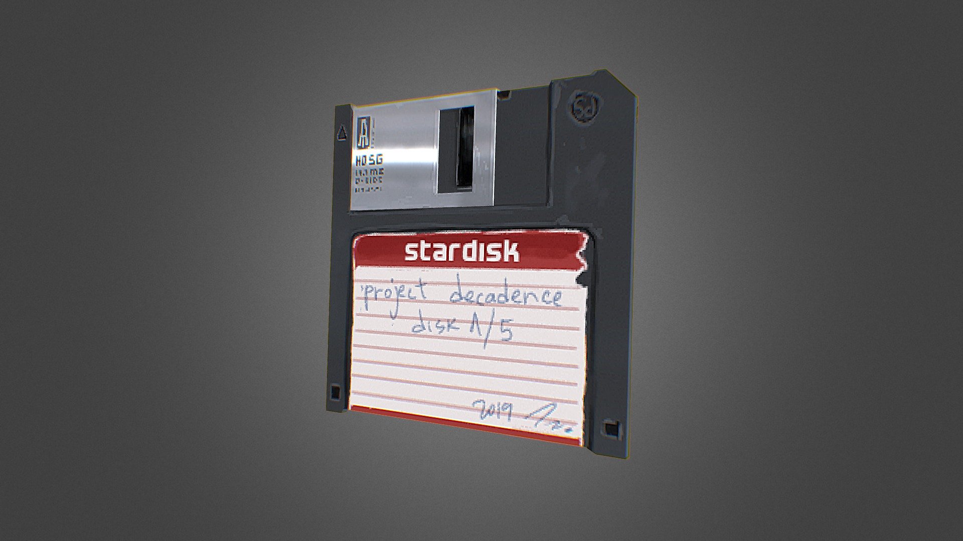 Flоррy Disk - 3D model by Alek (@alekksandar) [b407a30] - Sketchfab