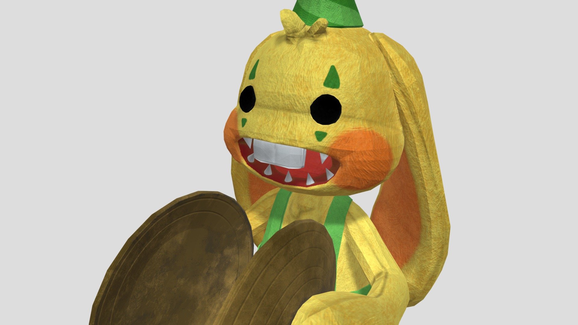 Bunzo The Cymbal Bunny - Download Free 3D model by bpotar13 [b407d89 ...