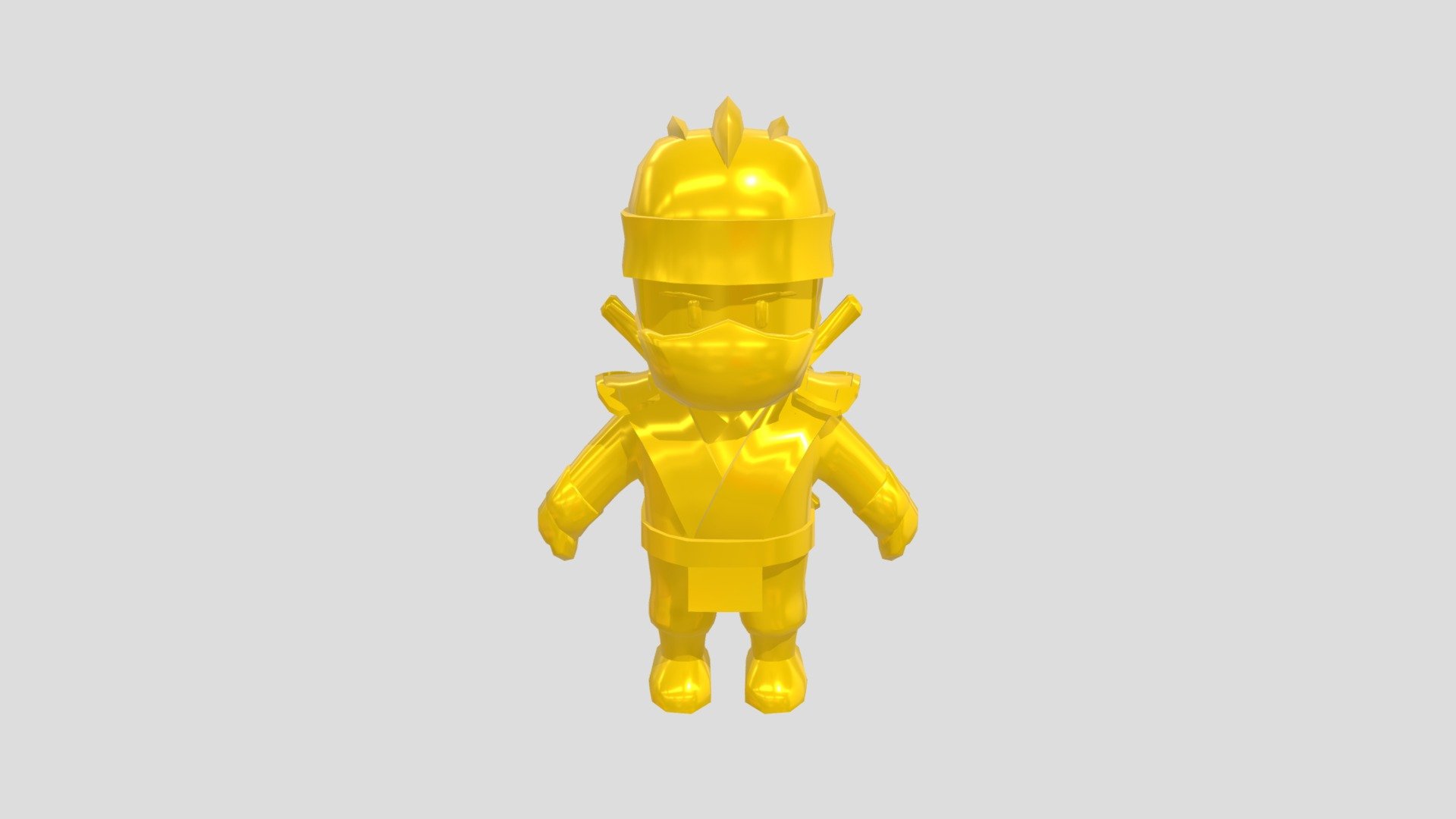 Golden Sensei - Download Free 3D model by BRUNO 365 (@BRUNO365 ...
