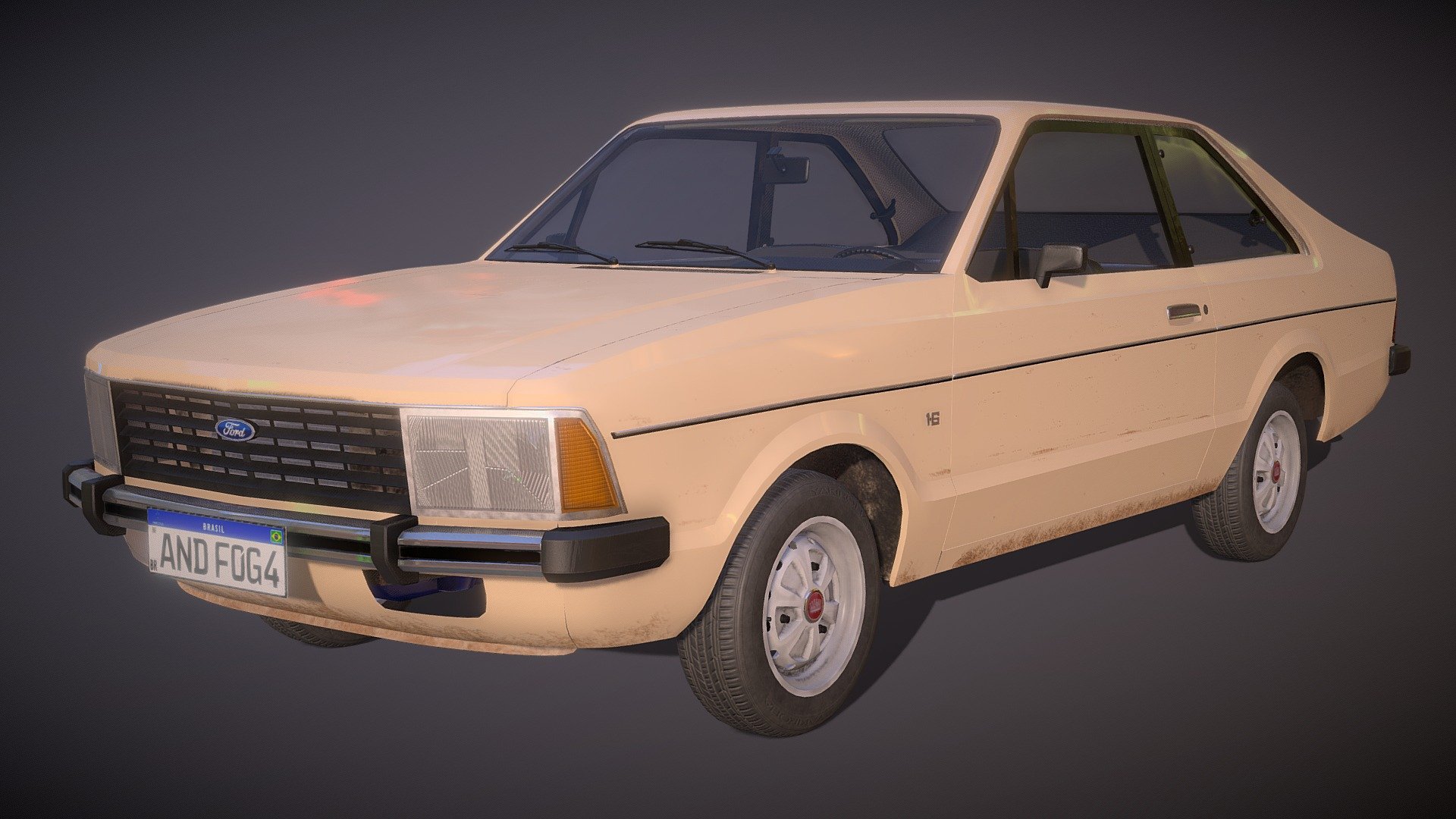 Ford Corcel II 1982 - Buy Royalty Free 3D model by andersonfo [b4081f2 ...