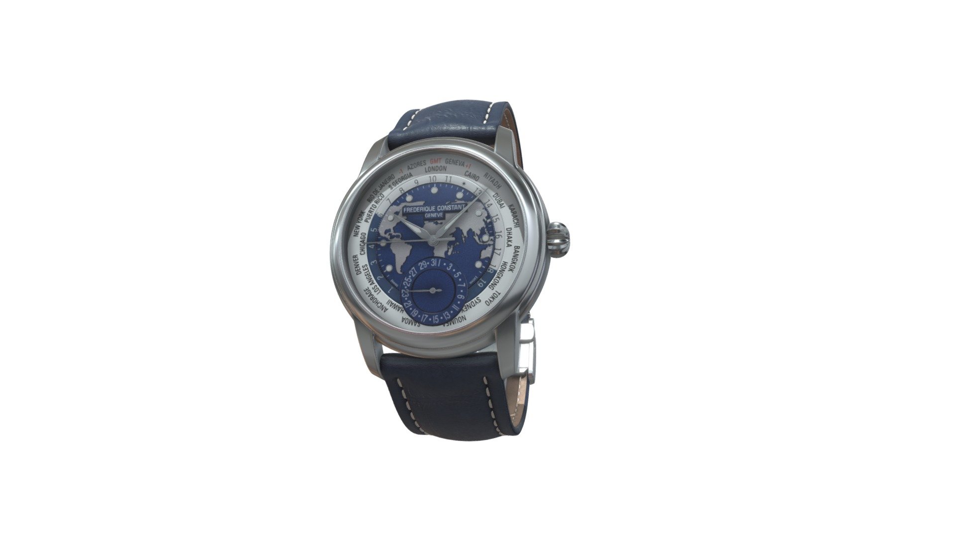 Frederique_Constant_Watch - 3D model by Stelian Ivanov (@Stelianskija ...