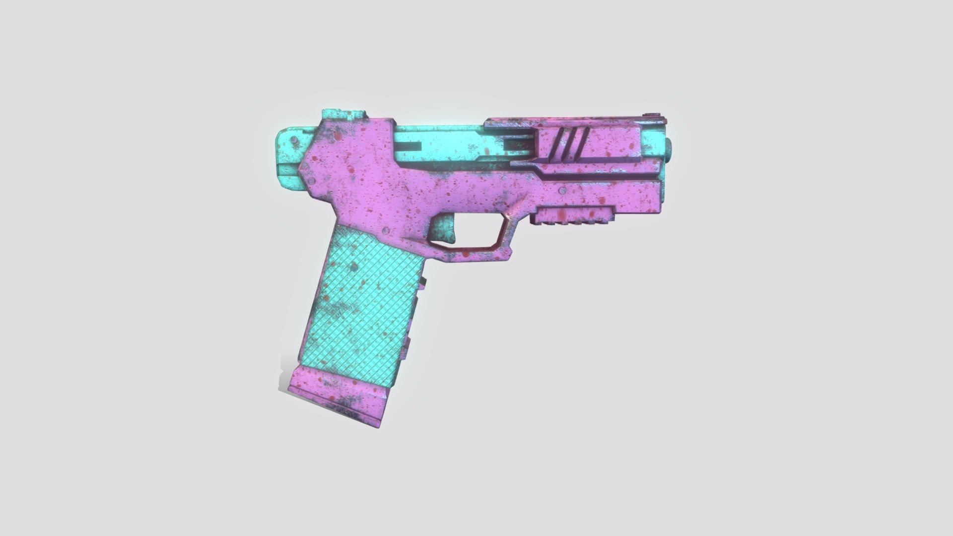 REBBECA Gun - 3D model by JMSG (@panamagomezz) [b4099fe] - Sketchfab