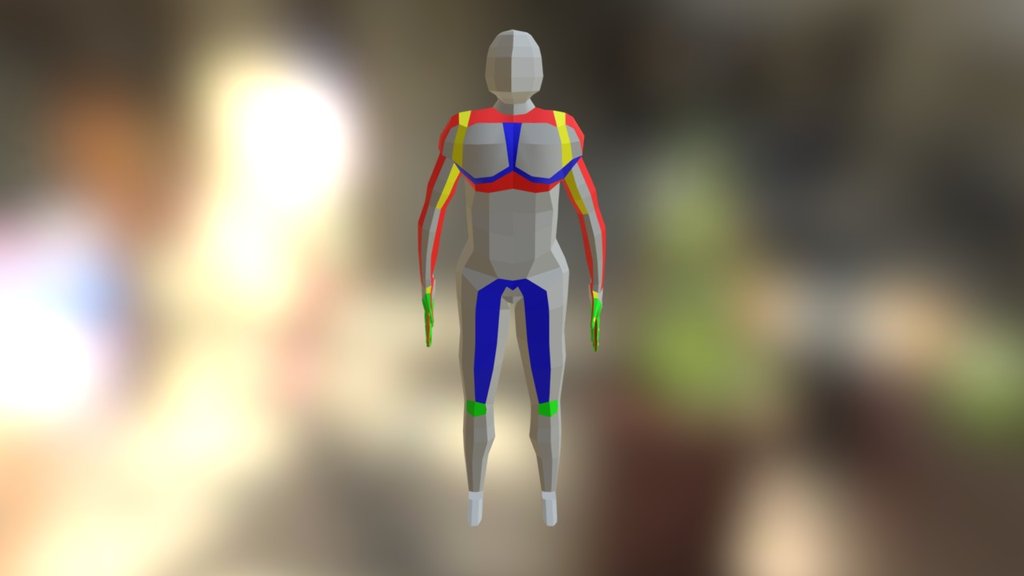 Human - 3D model by José Antonio Sánchez García (@Dalkia) [b40b209 ...
