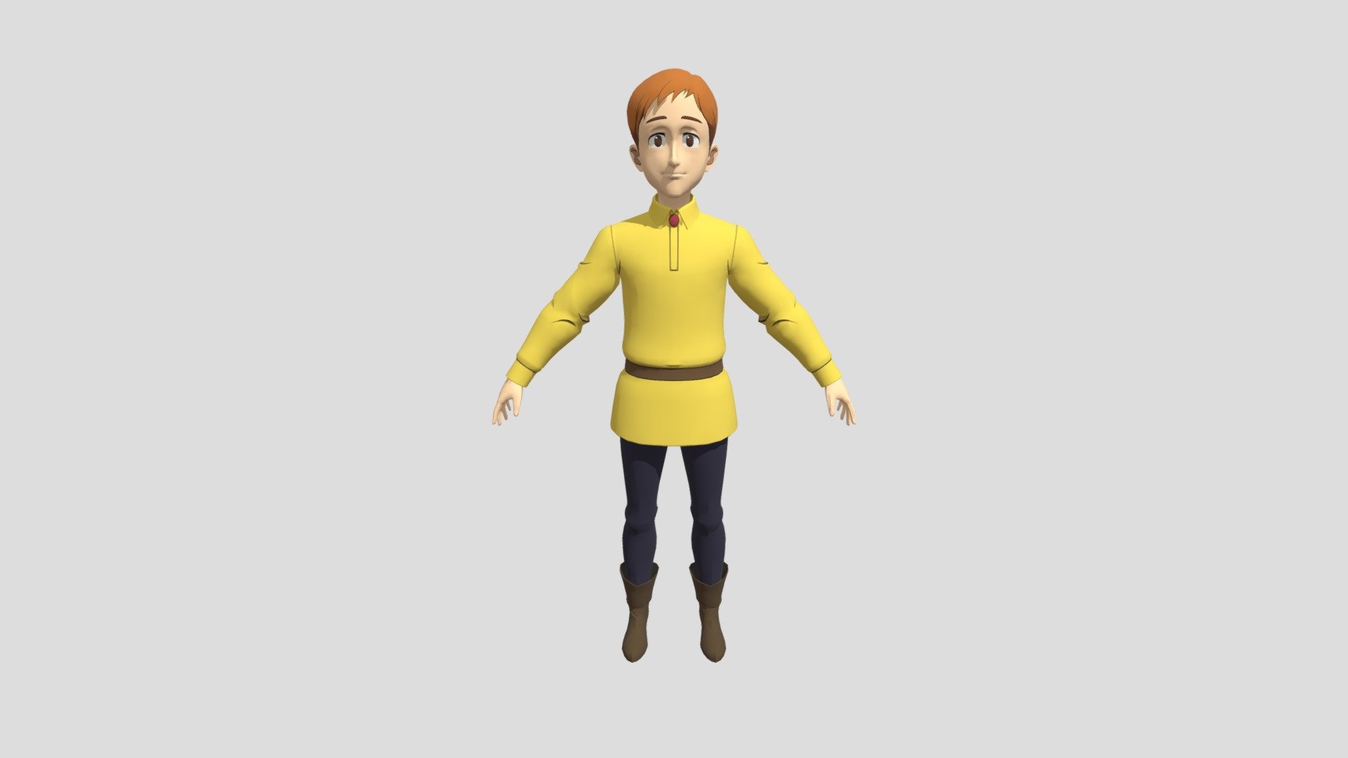 Escañor Kid - Download Free 3D model by GUREN (@ol.serranoromero ...