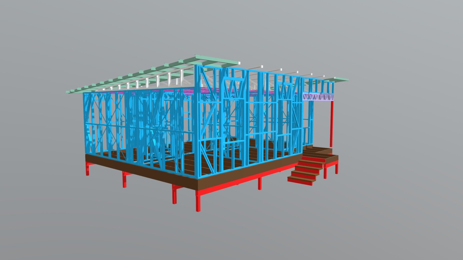 55a Linksview Road, Springwood - 3D model by GNLframeandtruss [b40f4c7 ...