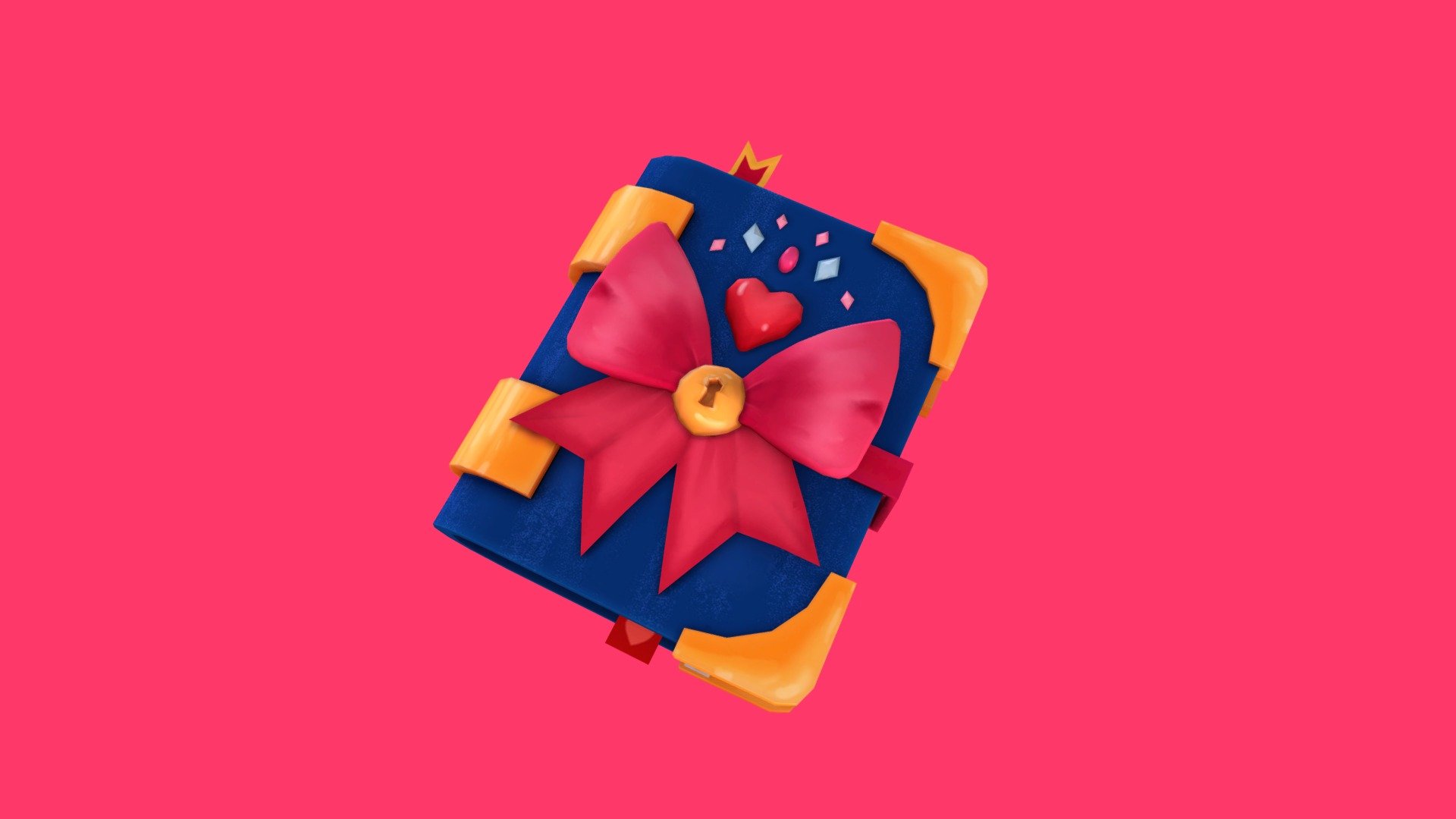 Sailor Chibi Moon Spell Book - 3D model by rilakkaya [b410462] - Sketchfab