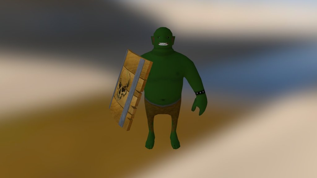 Goblin With Shield - 3D model by secook1 [b4138bb] - Sketchfab