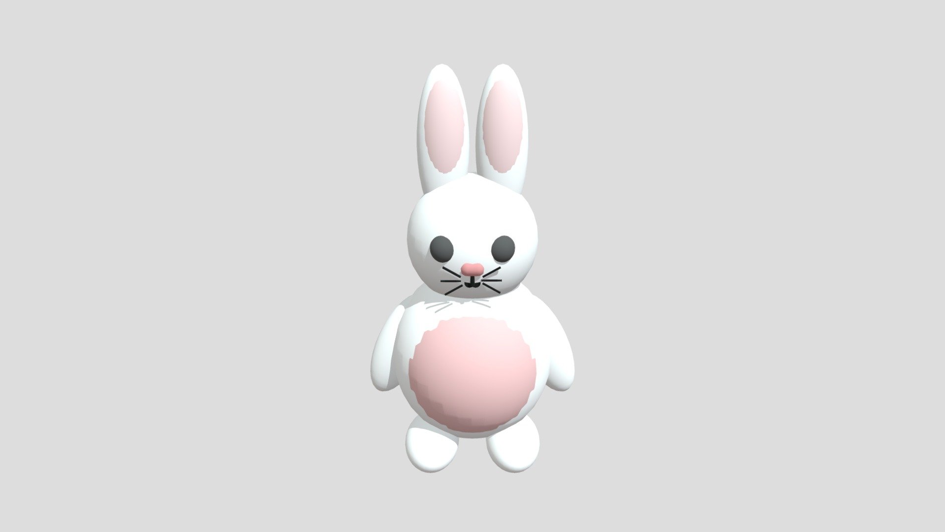 simple Easter bunny - Download Free 3D model by benjamin (@benjamin ...