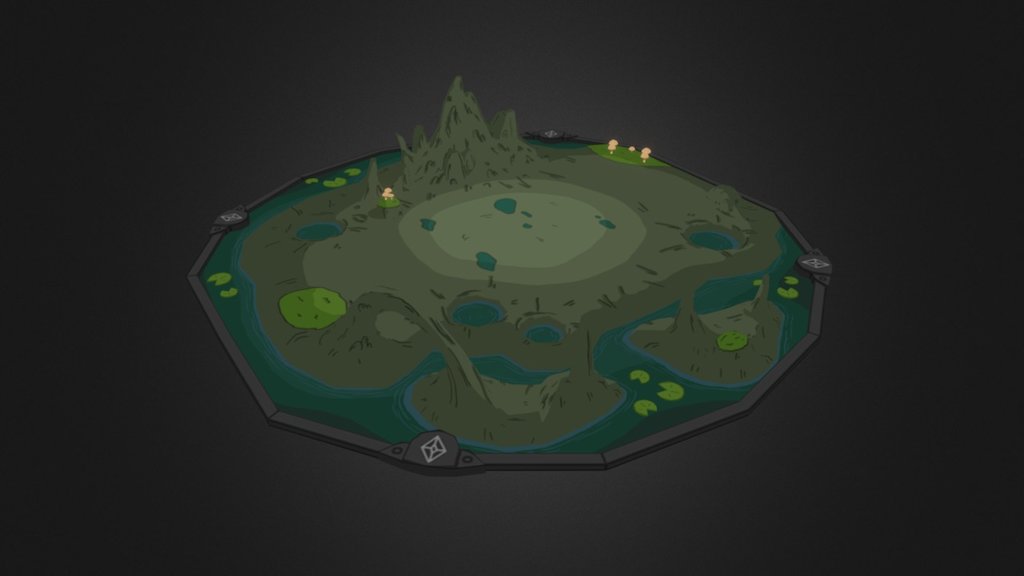 Card Wars Kingdom - Marceline's Cave GameBoard - 3D model by Alex ...