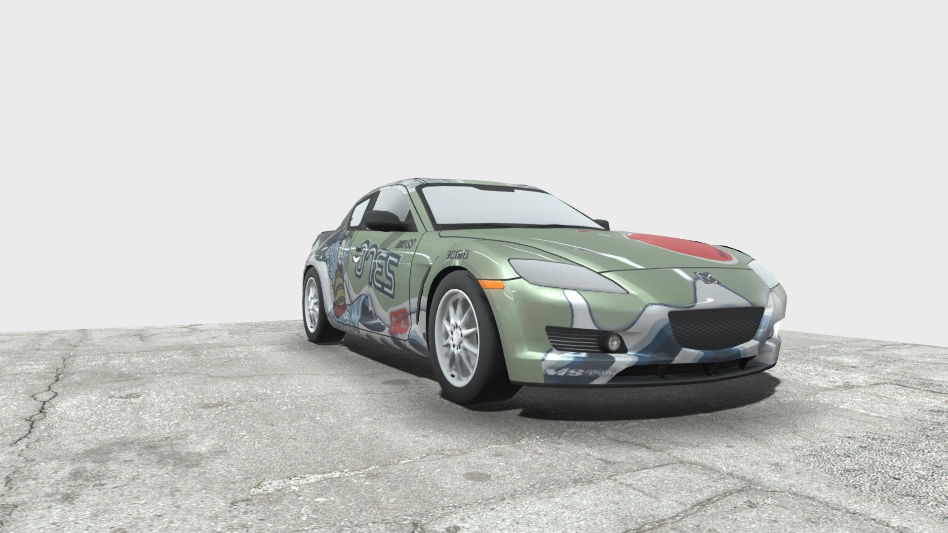 NFS PROSTREET RACE DAY MAZDA RX-8 GRIP - Download Free 3D model by ...
