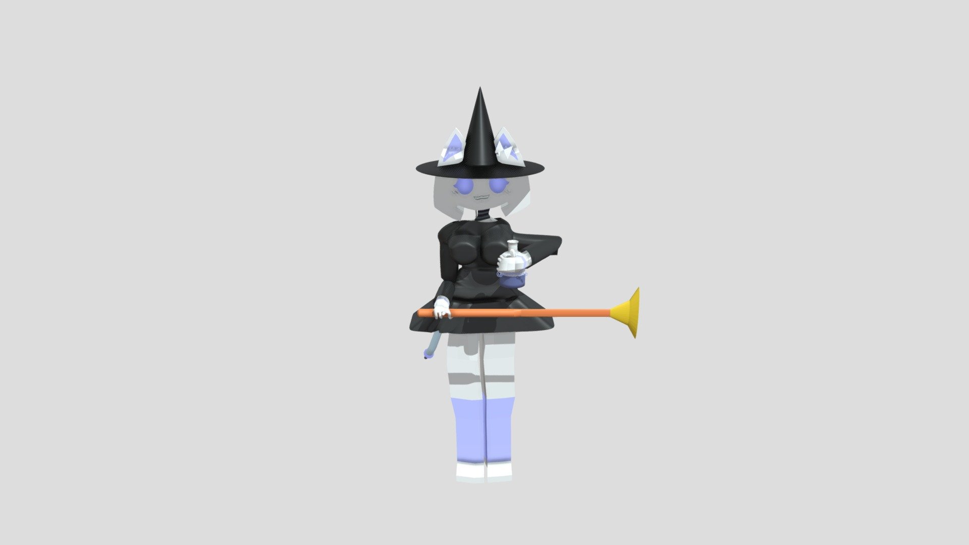 Discord_catgirl_v2 - Download Free 3D model by RussiaCrocodileGDC ...