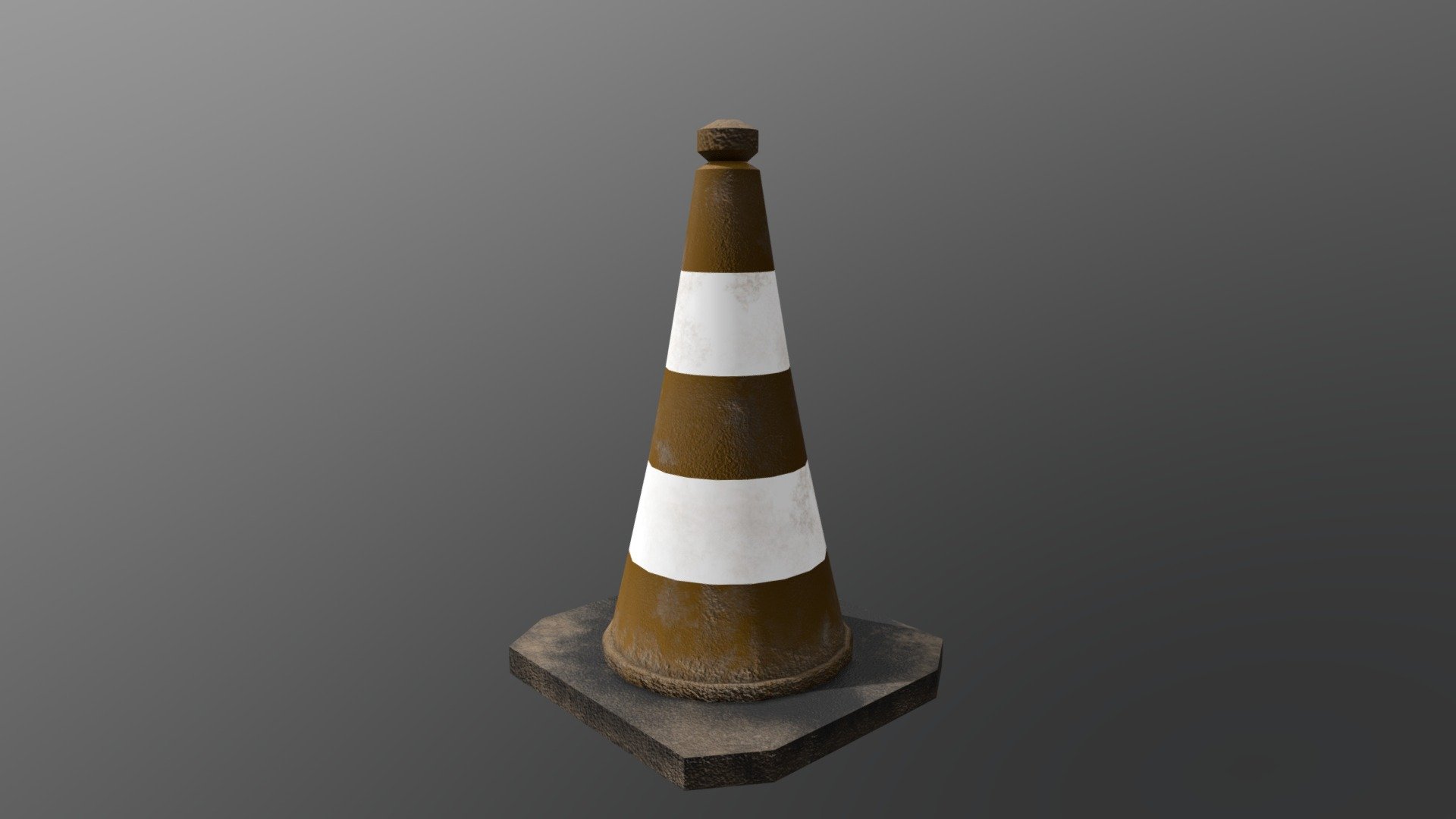 Traffic Cone - 3D model by JosephEdwards [b419d26] - Sketchfab