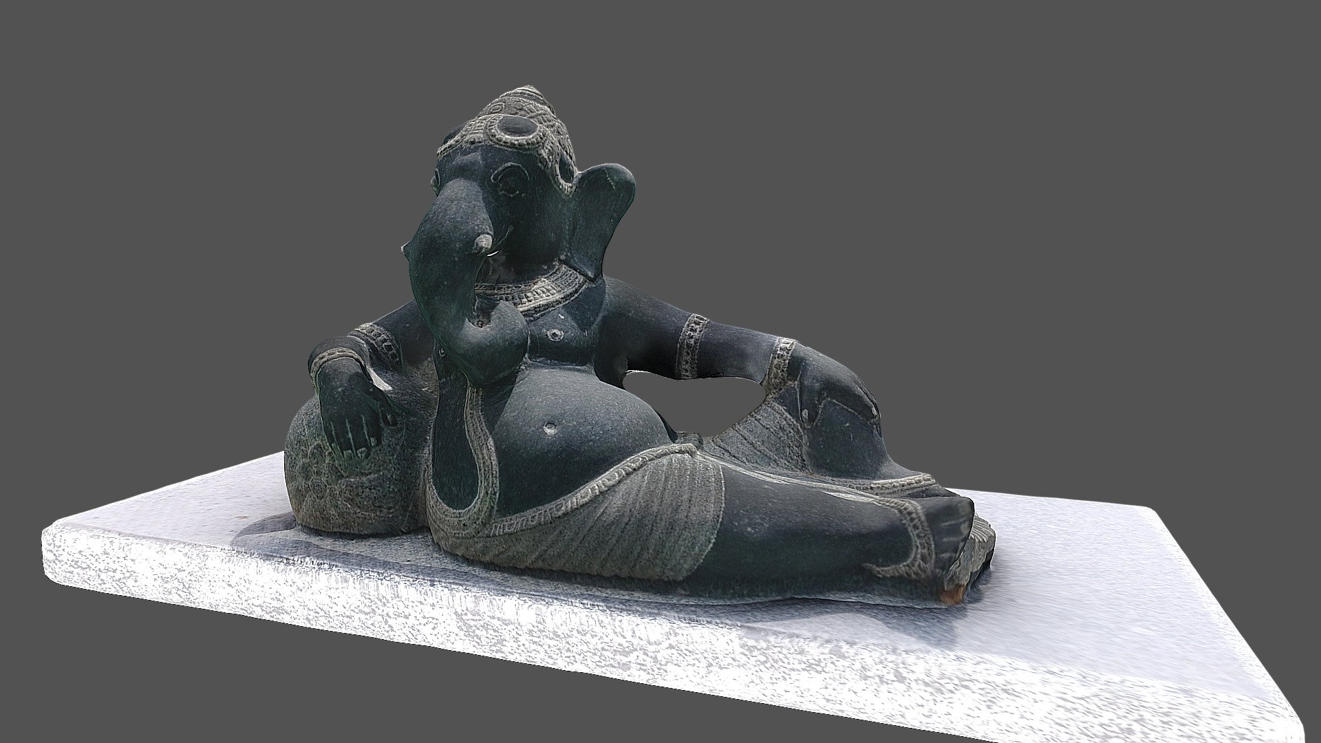 Ganesh-shanti - 3D model by krishnaprasad [b41a01a] - Sketchfab