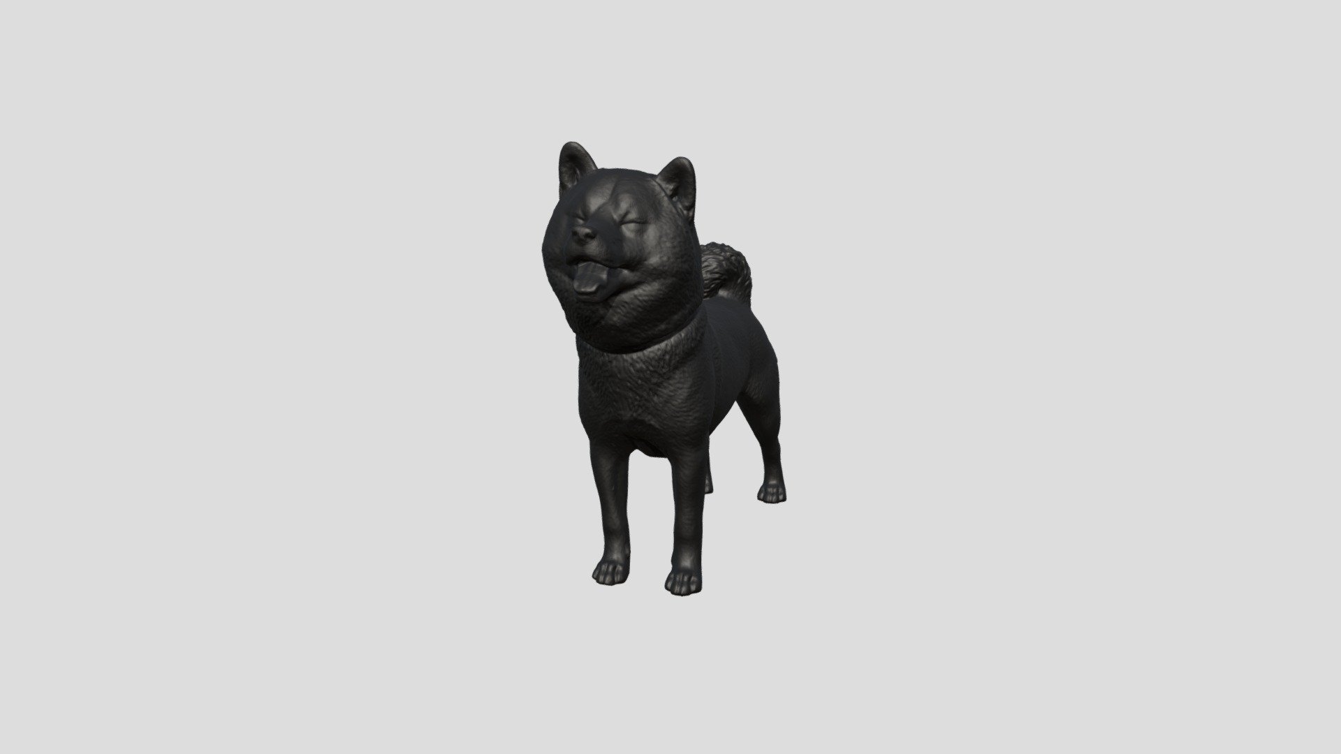 Shiba Inu Dog Smiling - Buy Royalty Free 3D model by MJ Tan (@mjtan ...