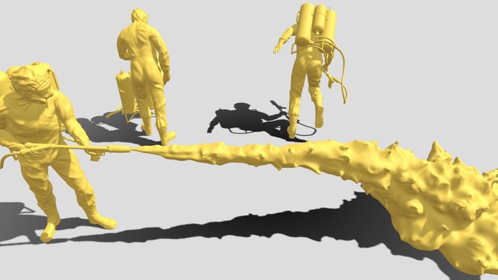 Explosion 3D models - Sketchfab