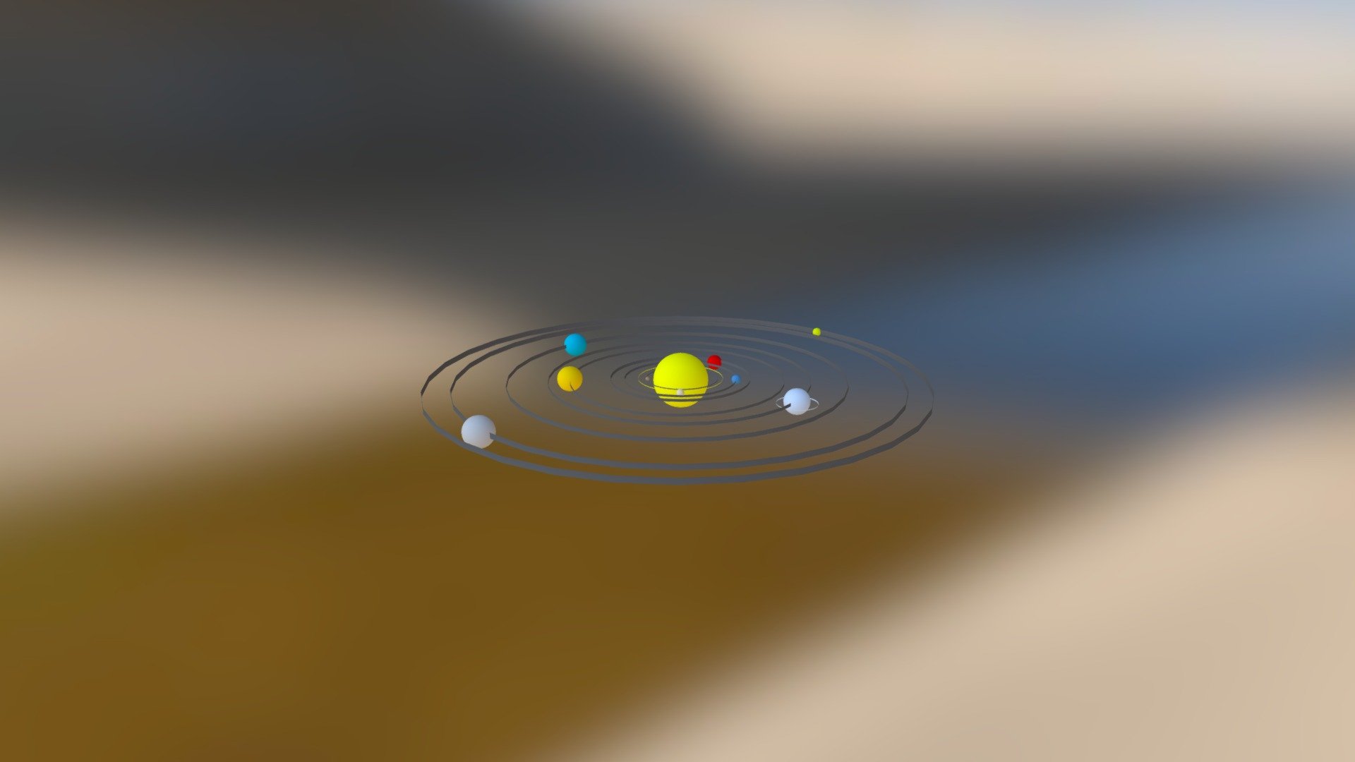 Solar System - 3D model by Gravity Sketch (@gravitysketch) [b41b992 ...