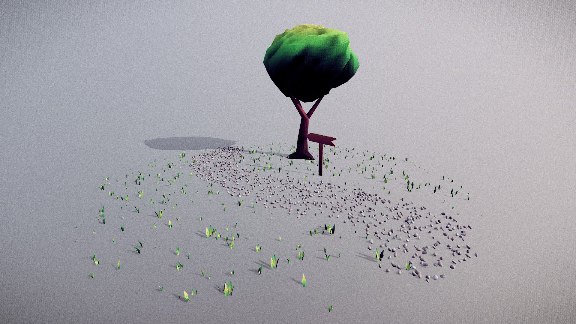 [3] Path _ Inktober 2023 - 3D model by Glub (@GlubGraphics) [b41c90a ...