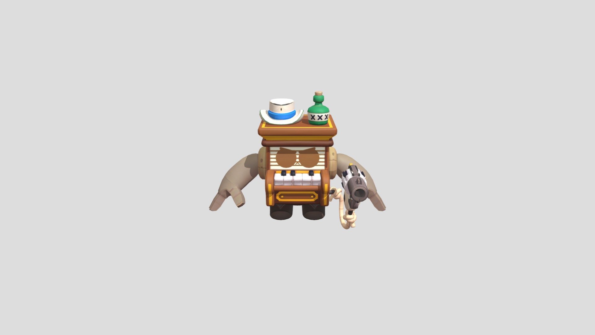 8 BIT SALOON - Download Free 3D model by Daviwow [b41ce61] - Sketchfab