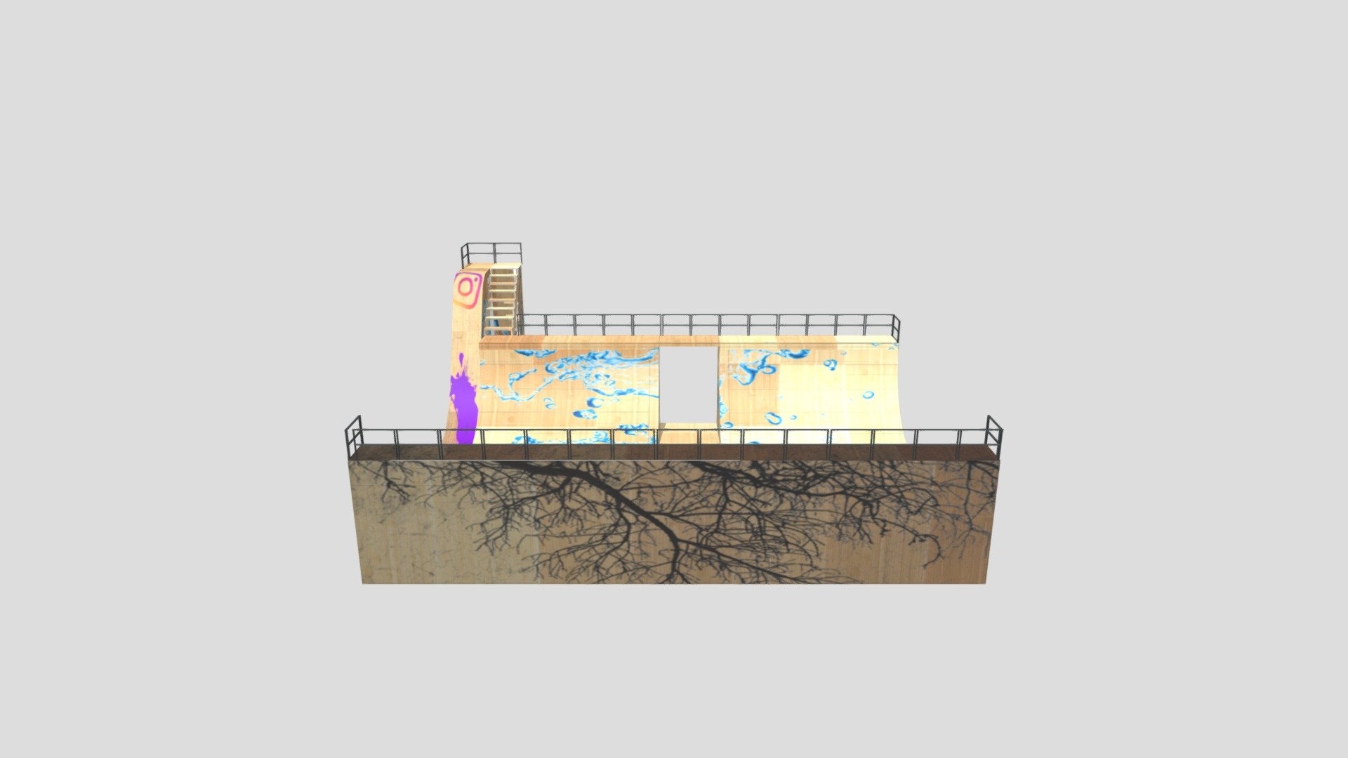 Assignment 5 Skate Pipe UV - Download Free 3D model by jnodarse ...
