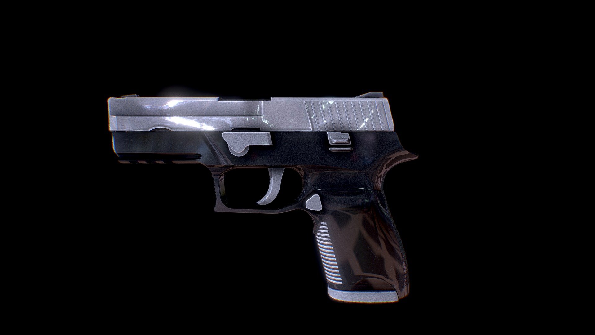 P250 | Chrome - 3D model by bobalobla [b41e050] - Sketchfab