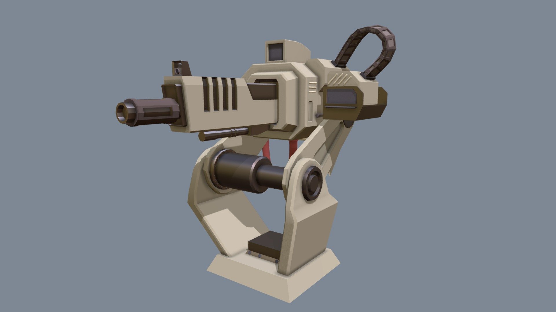 Stylized Turret - Download Free 3D model by Makke (@makke3d) [b41ea2a ...