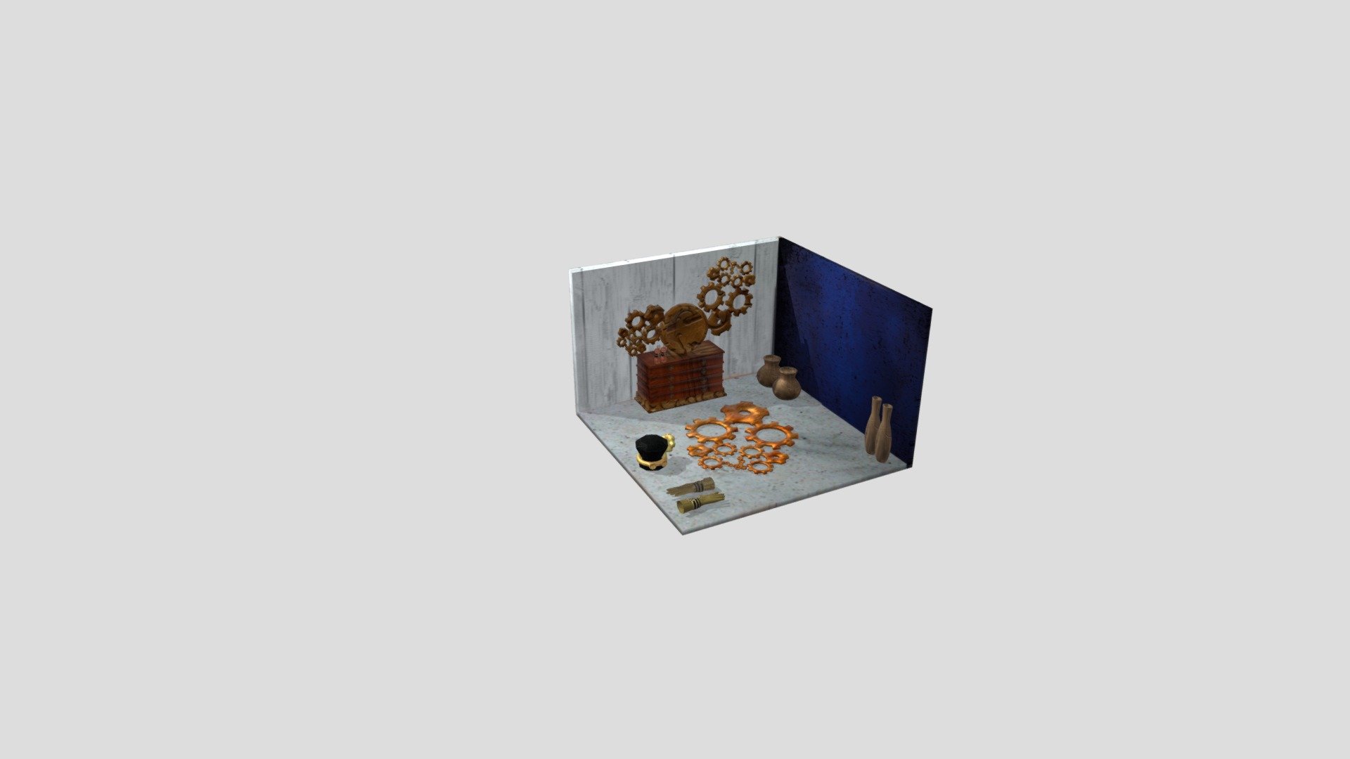 COMPOSICIÓN - Download Free 3D model by irodriguez48 [b41eb4d] - Sketchfab