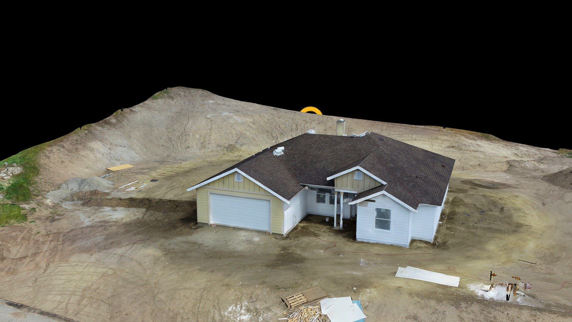 Construction progress model - 3D model by AXONFLY [b42022c] - Sketchfab