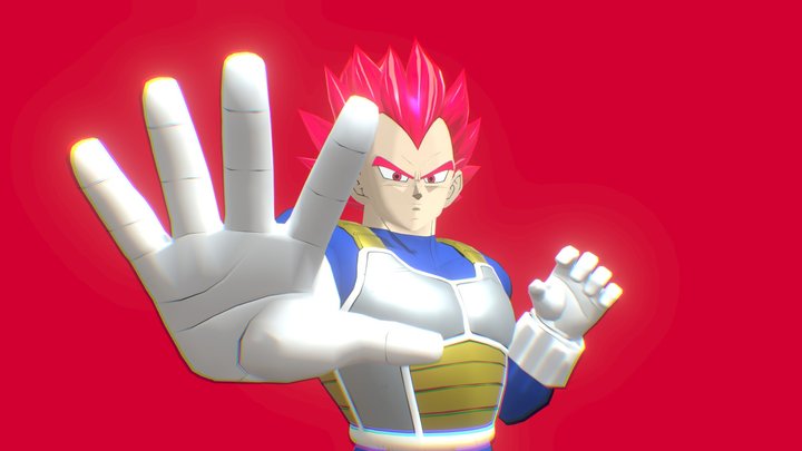 Vegeta 3D models - Sketchfab