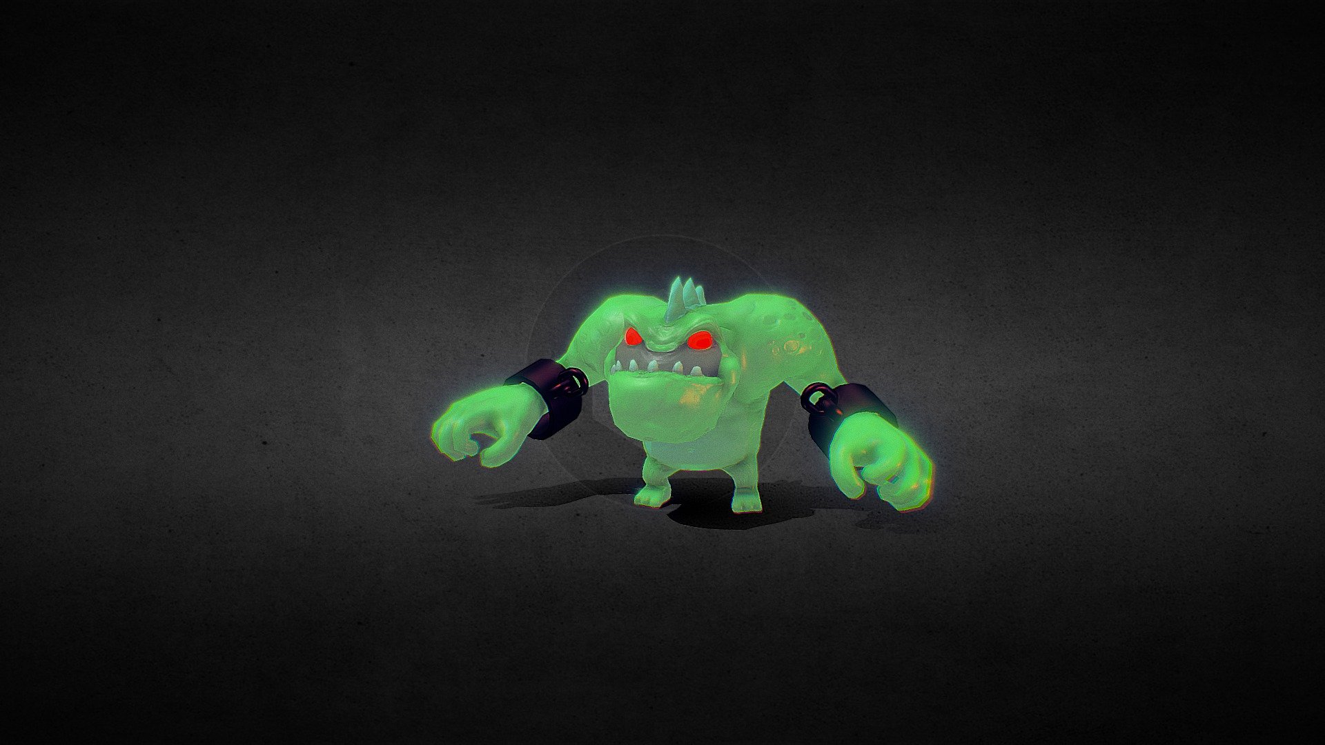 Monster animated - 3D model by MAXDESIGN-3D (@MAXDESIGN) [b422620 ...