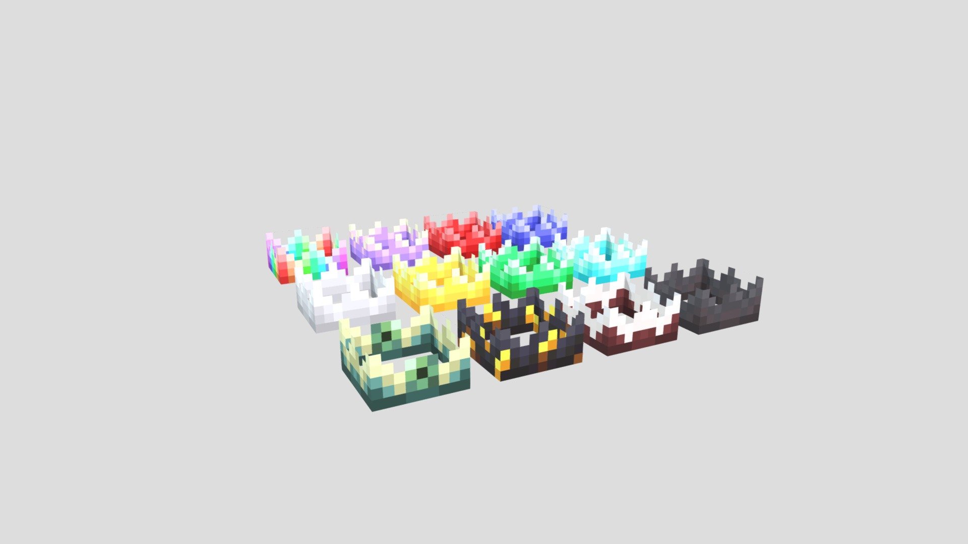 Crown Collection - 3D model by yungwilder [b423580] - Sketchfab