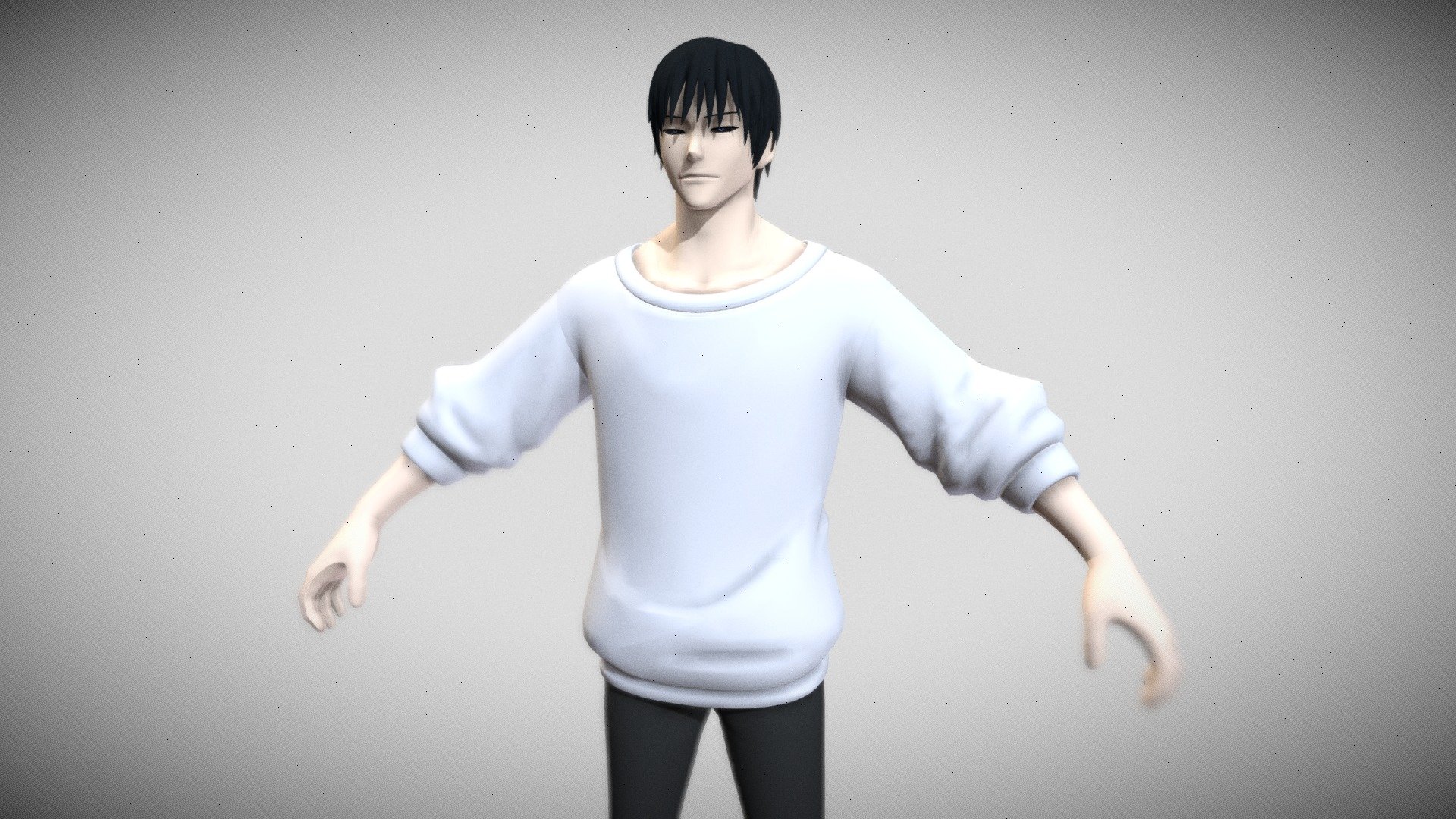 Jujutsu Kaisen - Toji Fushiguro - Download Free 3D model by ...