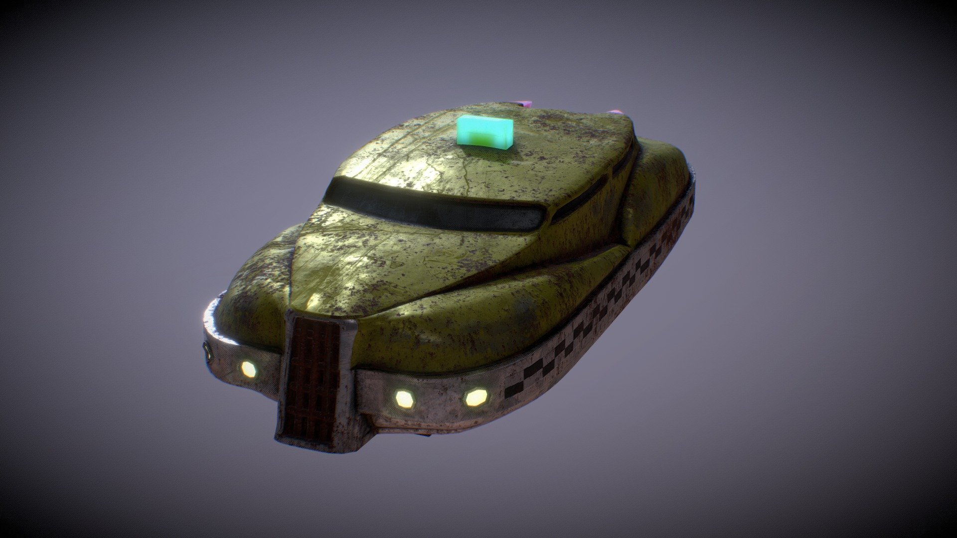 B90 Taxi (The fifth element) - Download Free 3D model by payotdirlyesne ...