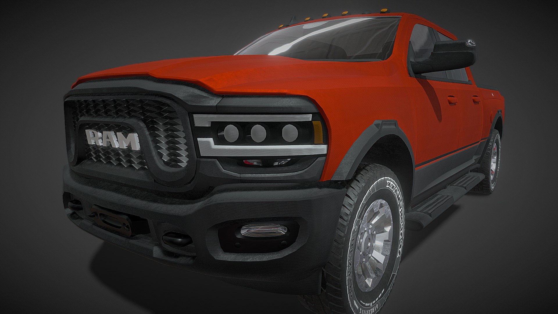 Dodge Ram 2500 - Download Free 3D model by VanuaG [b4259af] - Sketchfab