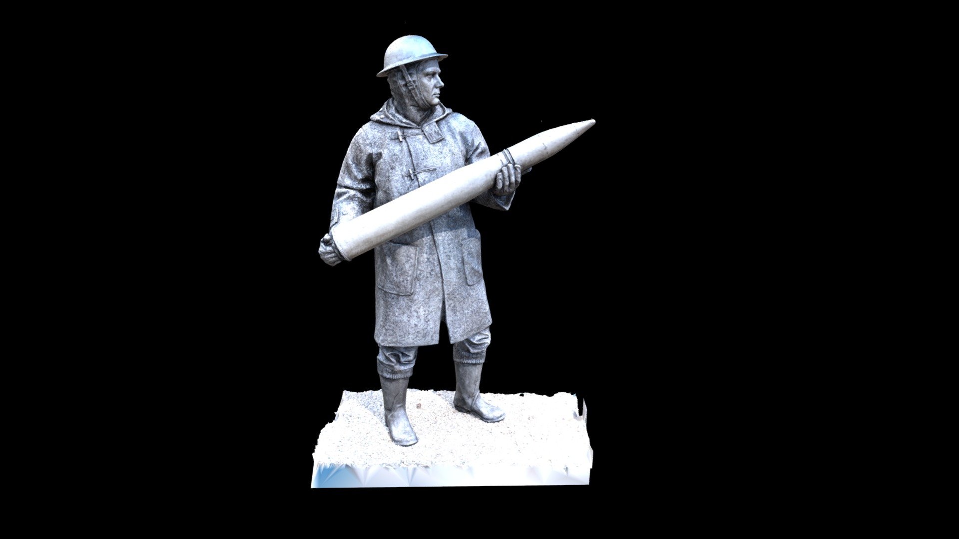 Korean Memorial Statue - Download Free 3D model by toolsbyhollie ...
