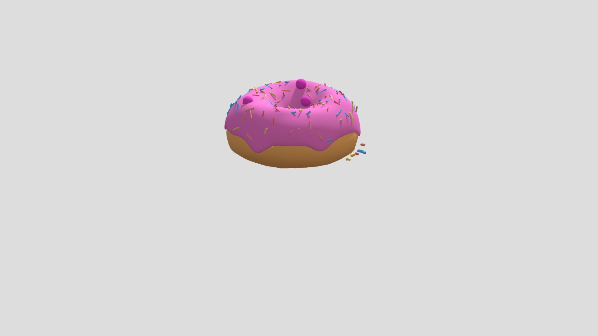 Donuts - 3D model by doibncm2003 [b426ea8] - Sketchfab