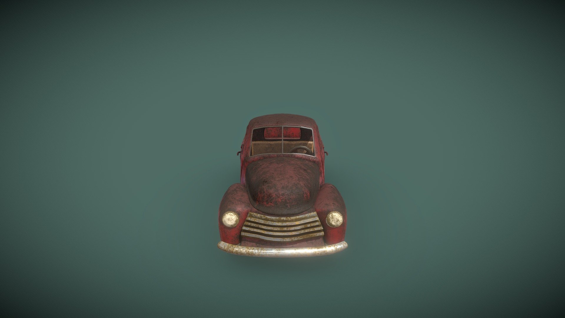 Rusty Car Sketchfab - 3D model by D_ChaArt [b427520] - Sketchfab