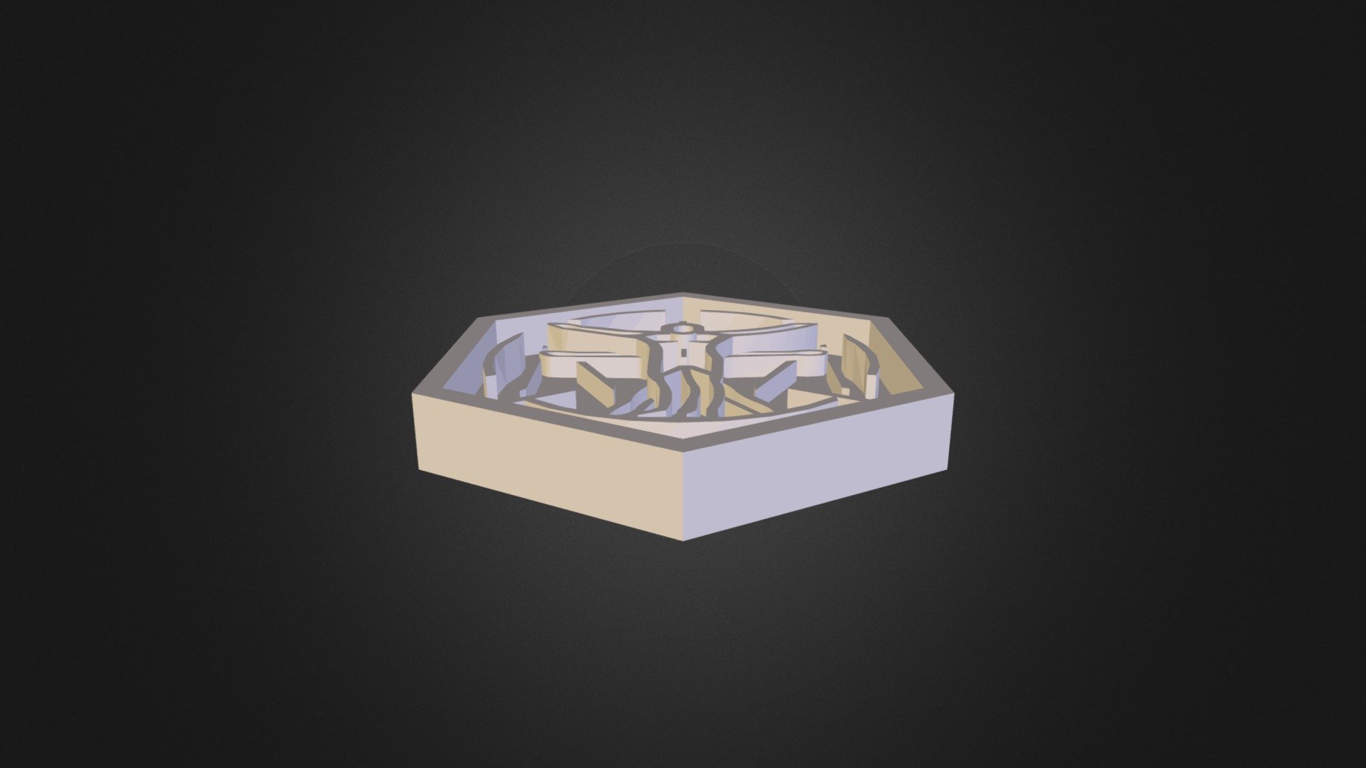 Ingress Founder Badge - 3D model by 3dindustries [b4275c9] - Sketchfab