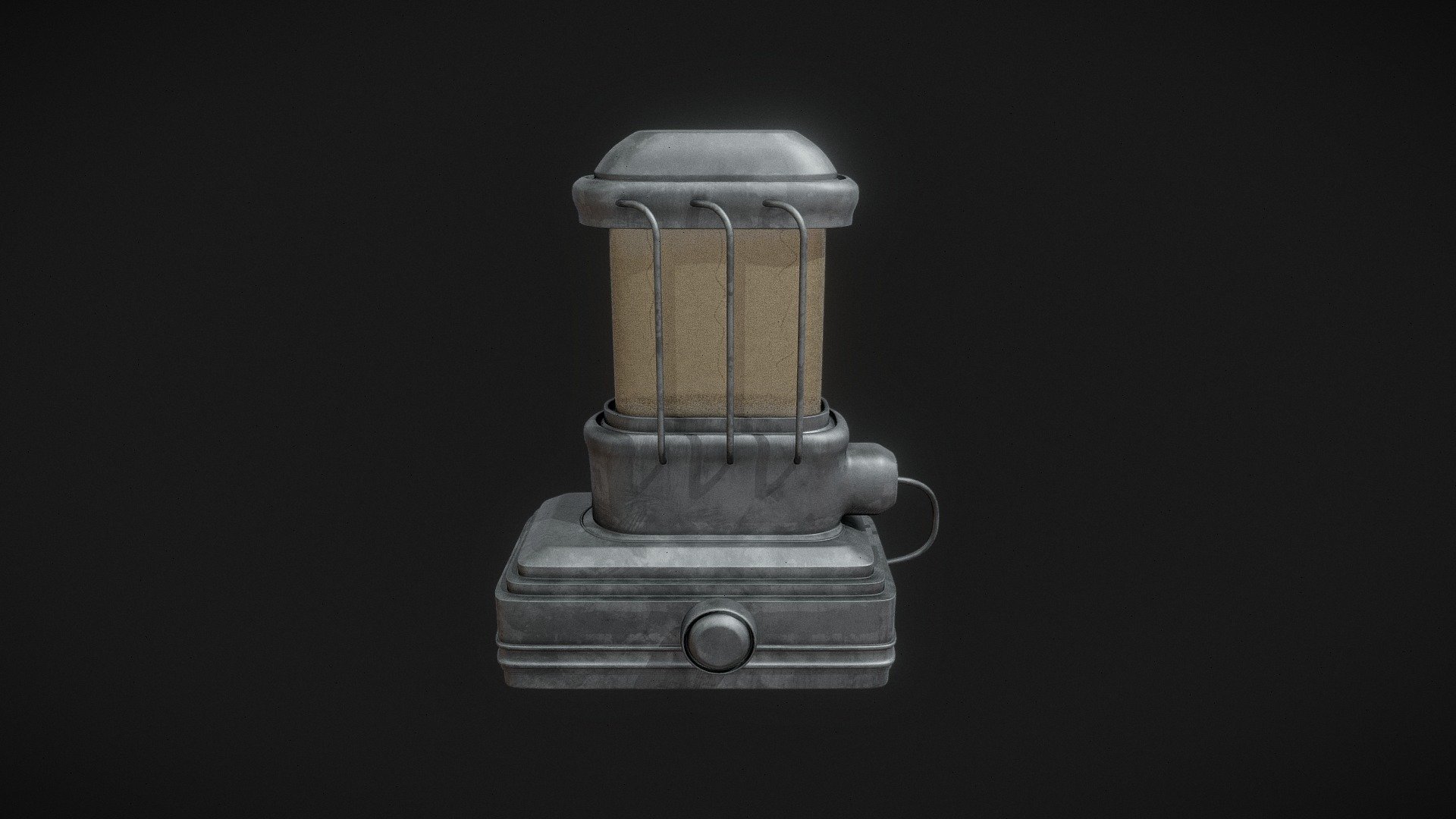 Retro Futuristic Lamp - 3D model by radinv (@radinv1111) [b427f8e ...