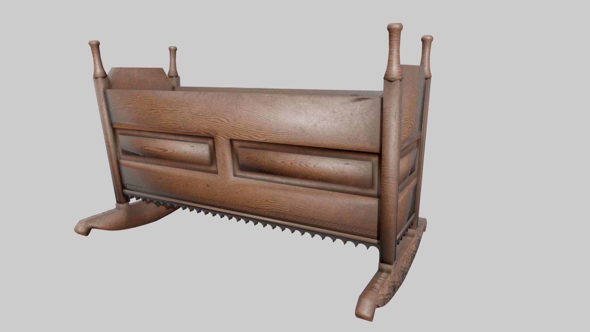 Wooers' Alley Cottage - Queen Mary's Cradle - 3D model by leepriestley ...