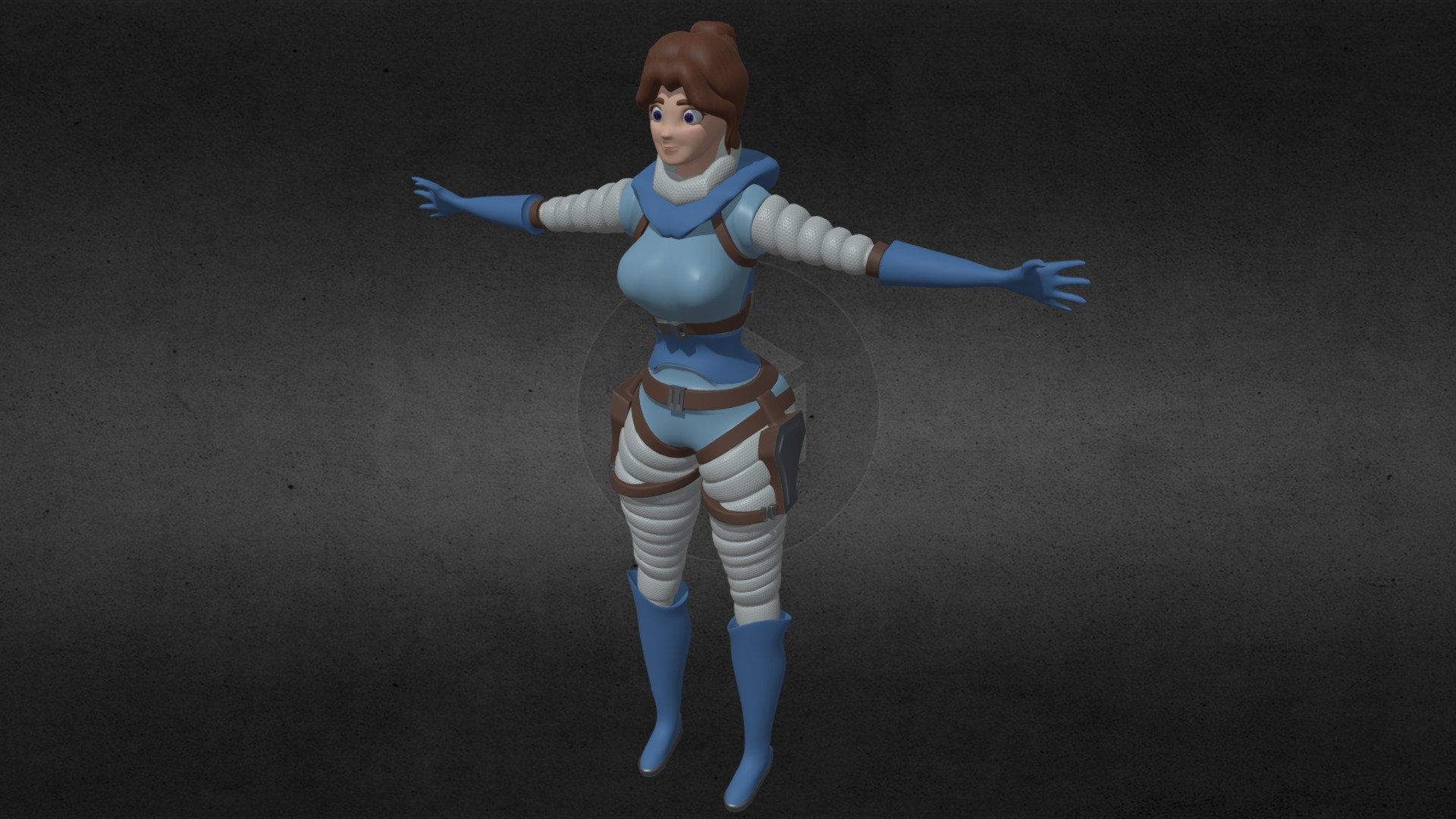 Captain Z. Arteaga - 3D model by ChrisL (@chrislll) [b428725] - Sketchfab