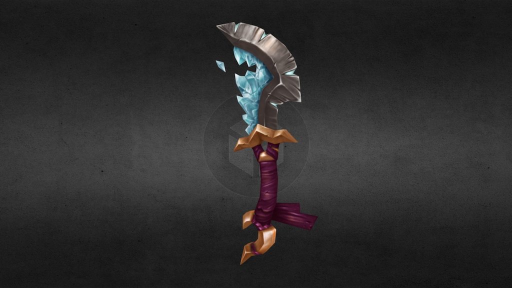 Ice Blade - 3D model by HaiDoan [b4290ab] - Sketchfab