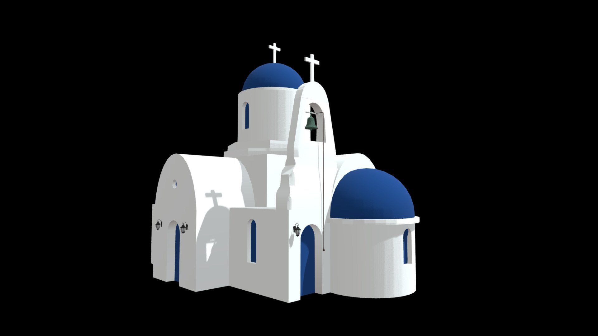 Ortodox Church (Cyprus) - 3D model by 3D View (@dimoduk) [b4291e9 ...