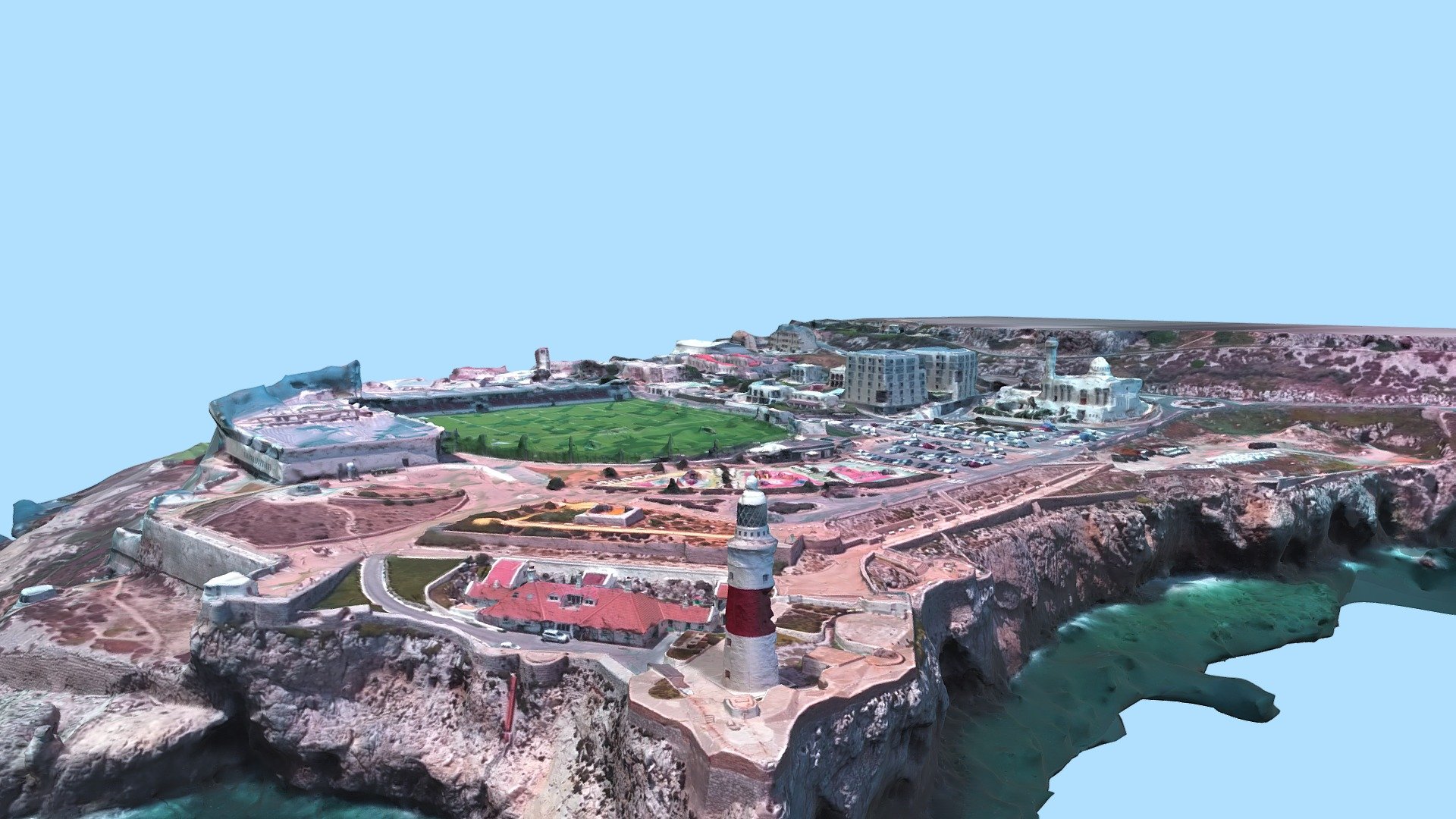 Gibraltar Europa Point - Buy Royalty Free 3D model by LibanCiel ...