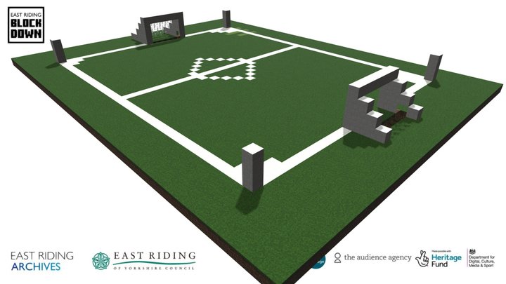 Football-pitch 3D models - Sketchfab