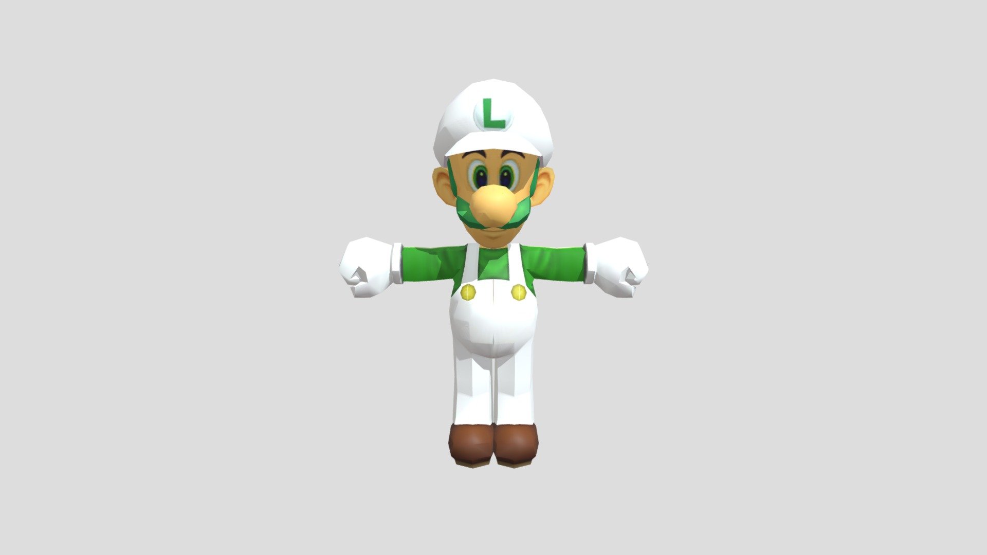 Luigi 3D Prototype - Download Free 3D model by DokigerElRojito [b42aaf6 ...