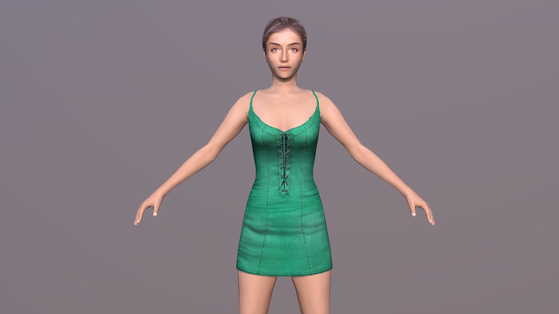 Woman 3 - Buy Royalty Free 3D model by jasirkt [b42bd56] - Sketchfab Store